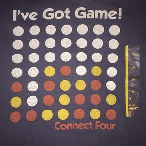 Junk Food Clothing | Tops | 32 Connect 4 Game Night Tshirt | Poshmark